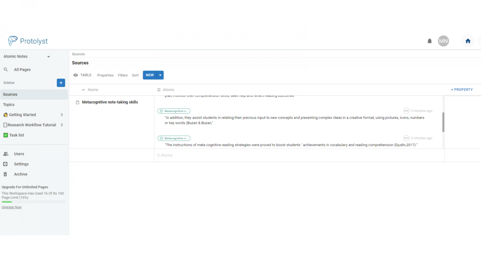 Atomic Notes And How To Use Them - Protolyst
