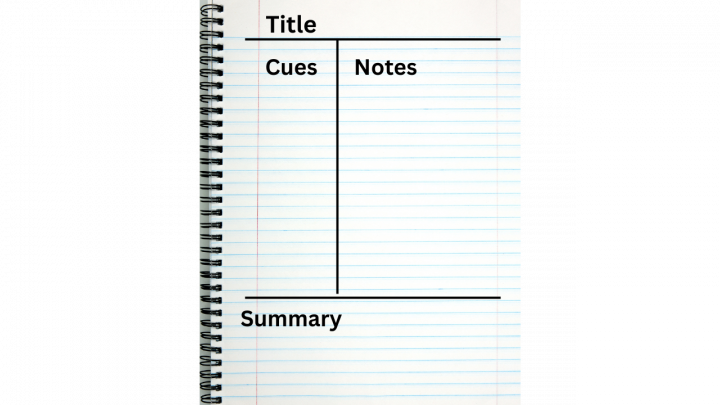 Cornell Notes for Notetaking on Protolyst