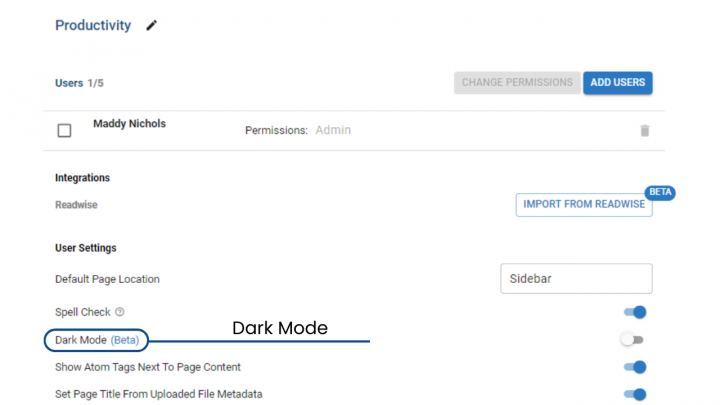 Dark Mode - Protolyst
