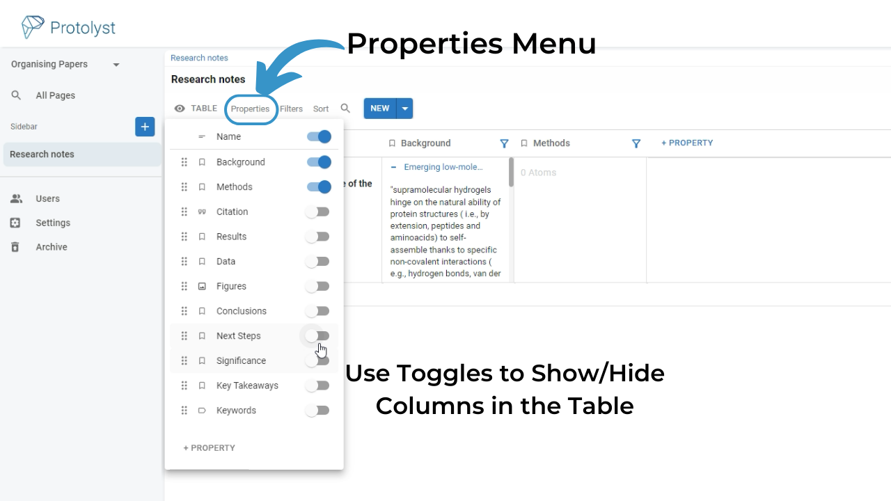 Organising your Research Notes Efficiently on Protolyst - Protolyst