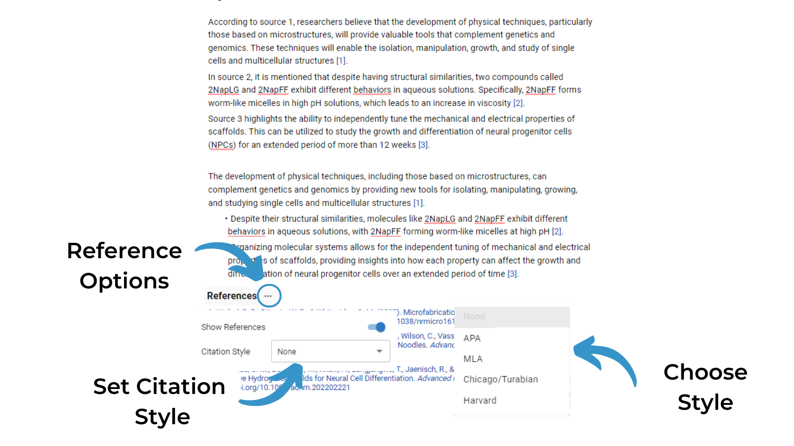 Adding Citations & References to your Writing - Protolyst