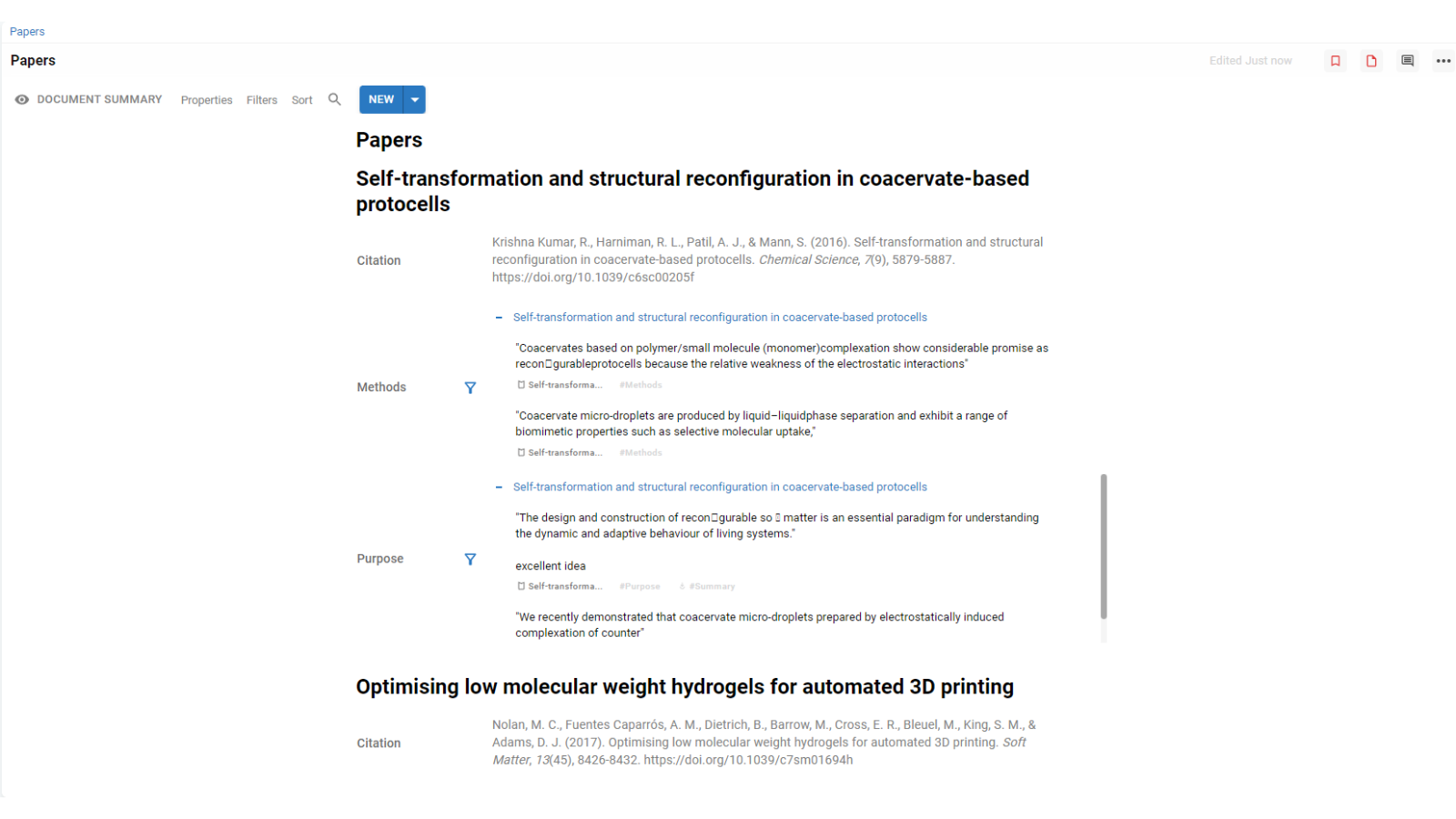 Table Views - Protolyst